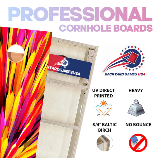 Professional Cornhole Boards Set
