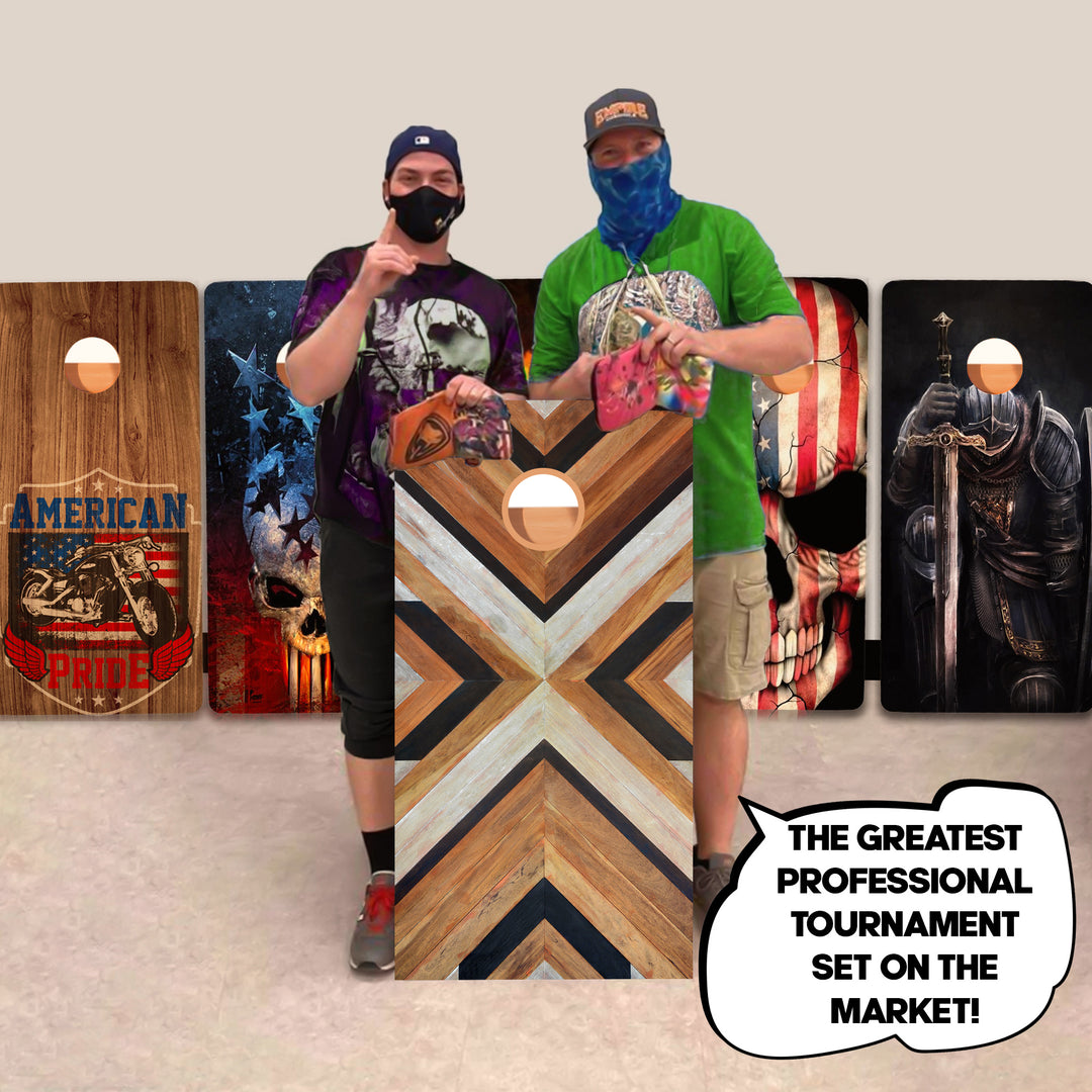 Professional Cornhole Boards Set